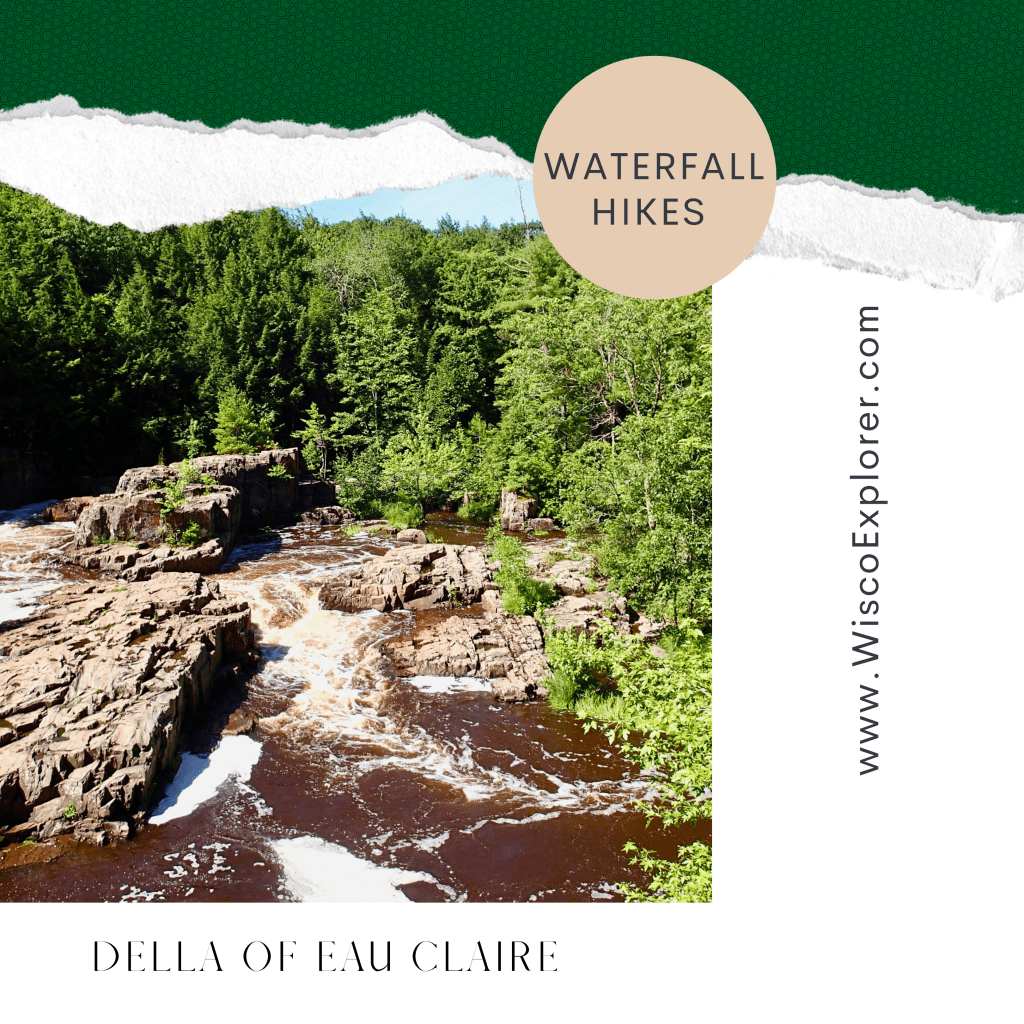Visit this amazing waterfall hike in Central Wisconsin-The Dells of Eau ...