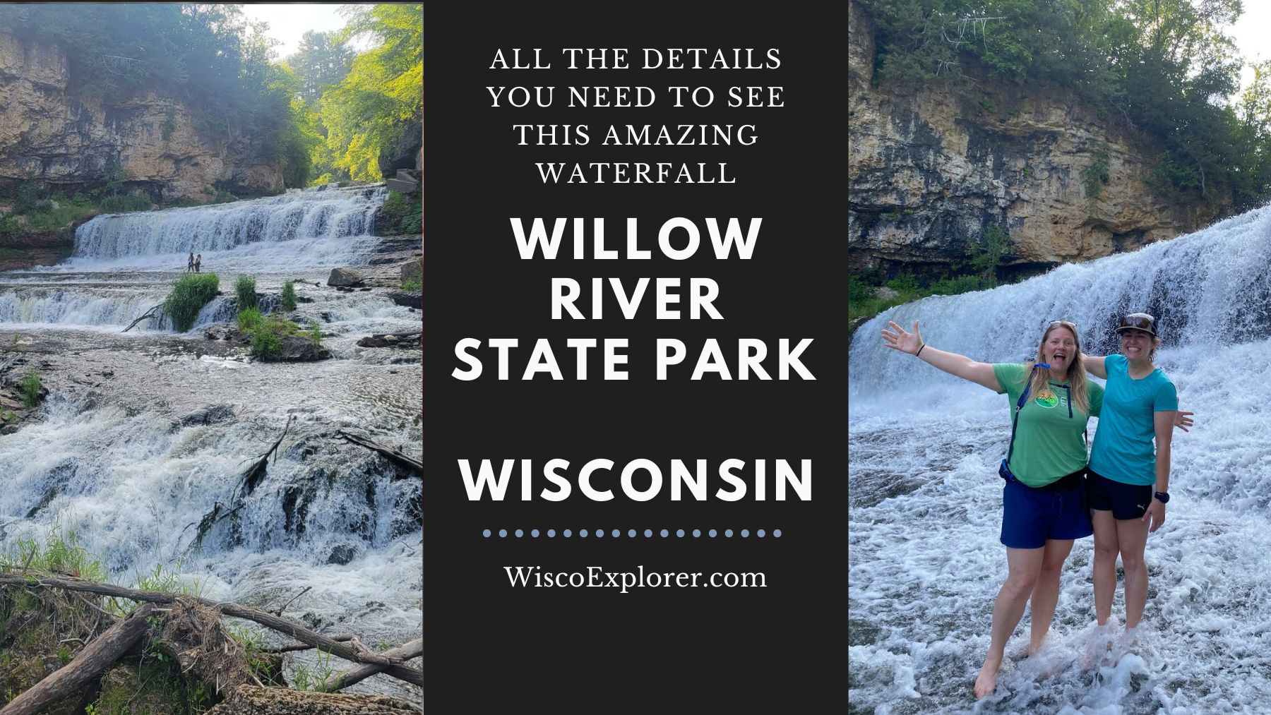 The Waterfall at Willow River State Park - Wisco Explorer